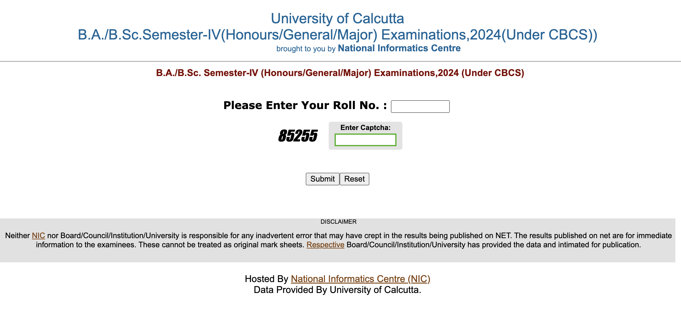Calcutta University Result 2025 {Out} B.Com, BA, BSc 1st 3rd 5th Sem Download - www.caluniv.ac.in
